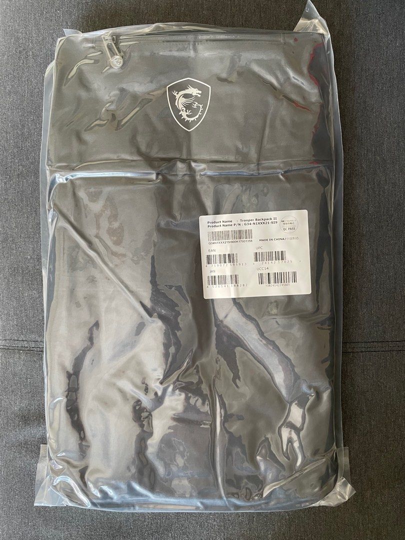 MSI Trooper Backpack II, Computers & Tech, Parts & Accessories, Laptop ...