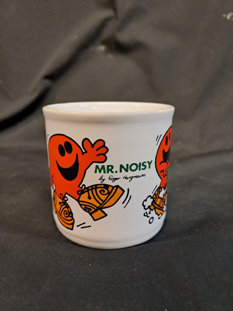 Vintage Mr Noisey Childs Mug. Featuring 3 Images of the TV and Book ...