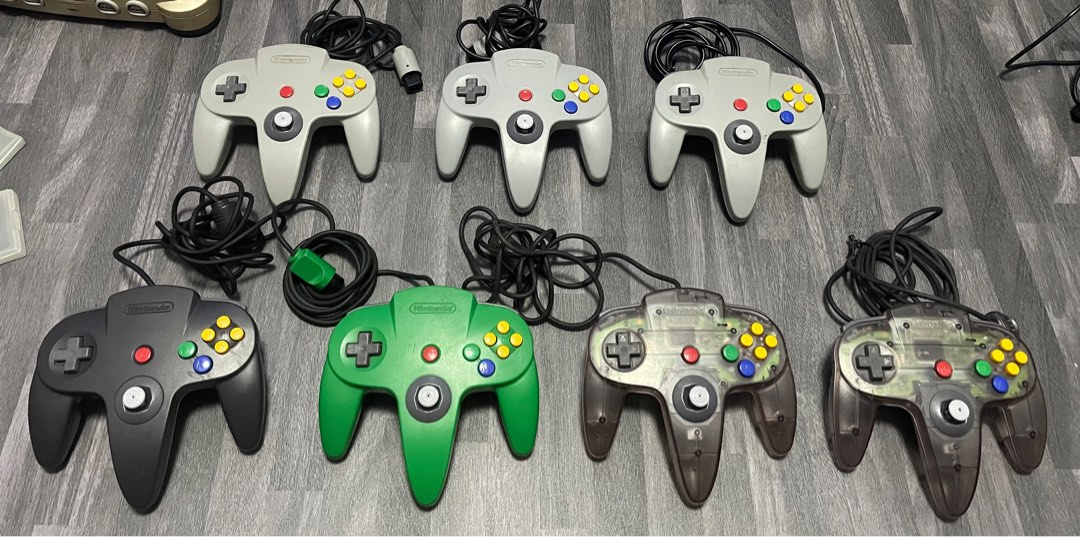 N64 Controller, Video Gaming, Gaming Accessories, Controllers on Carousell