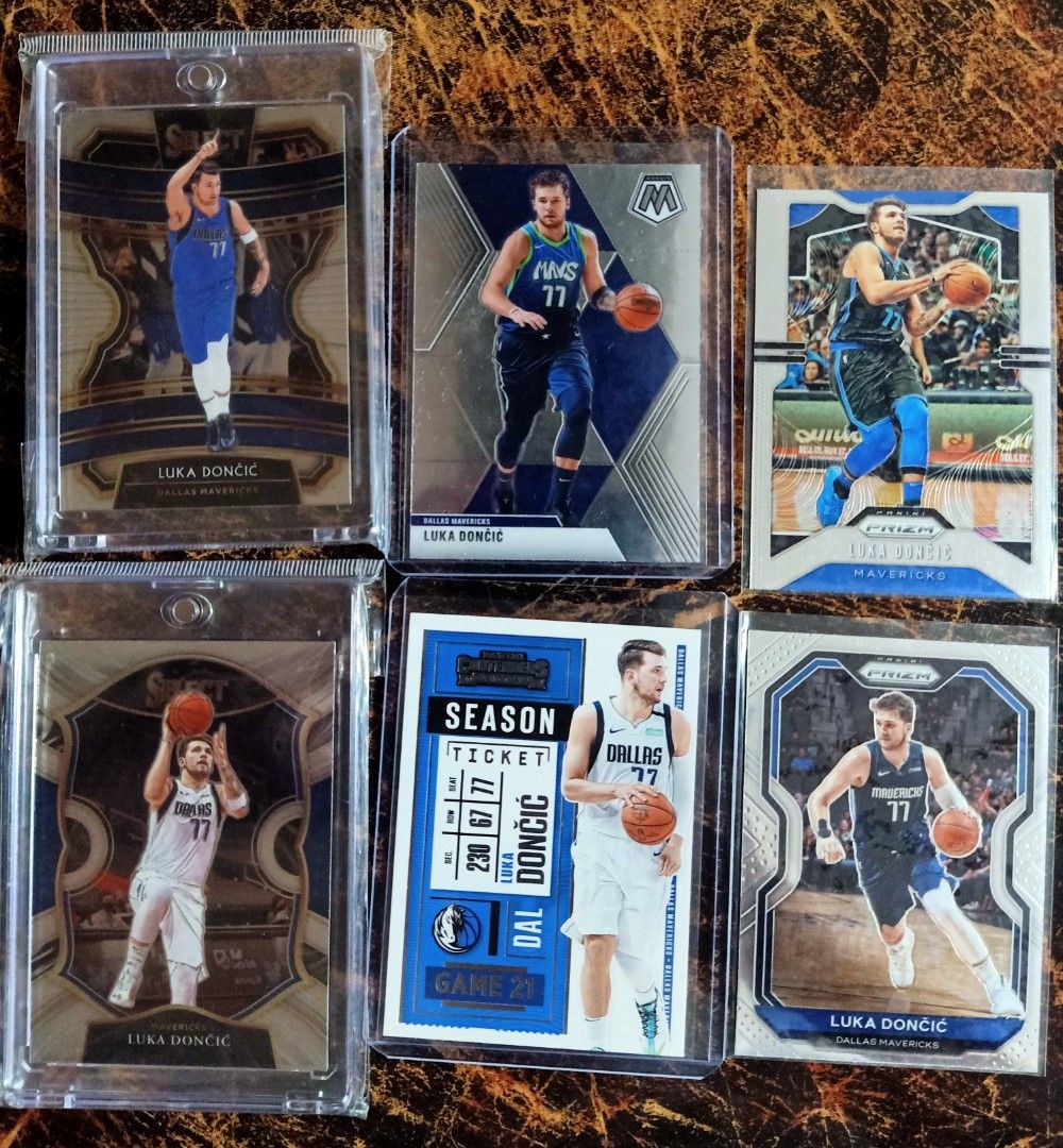 NBA Prizm Cards (Lebron James, Kevin Durant, Luka Doncic, Kawhi Leonard ...