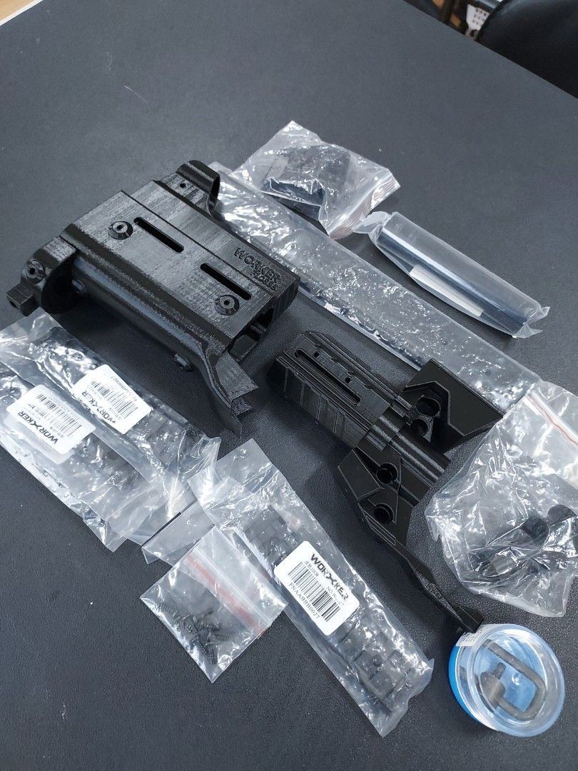 Nerf Worker UMP 9 Front Body Kit, Hobbies & Toys, Toys & Games on Carousell