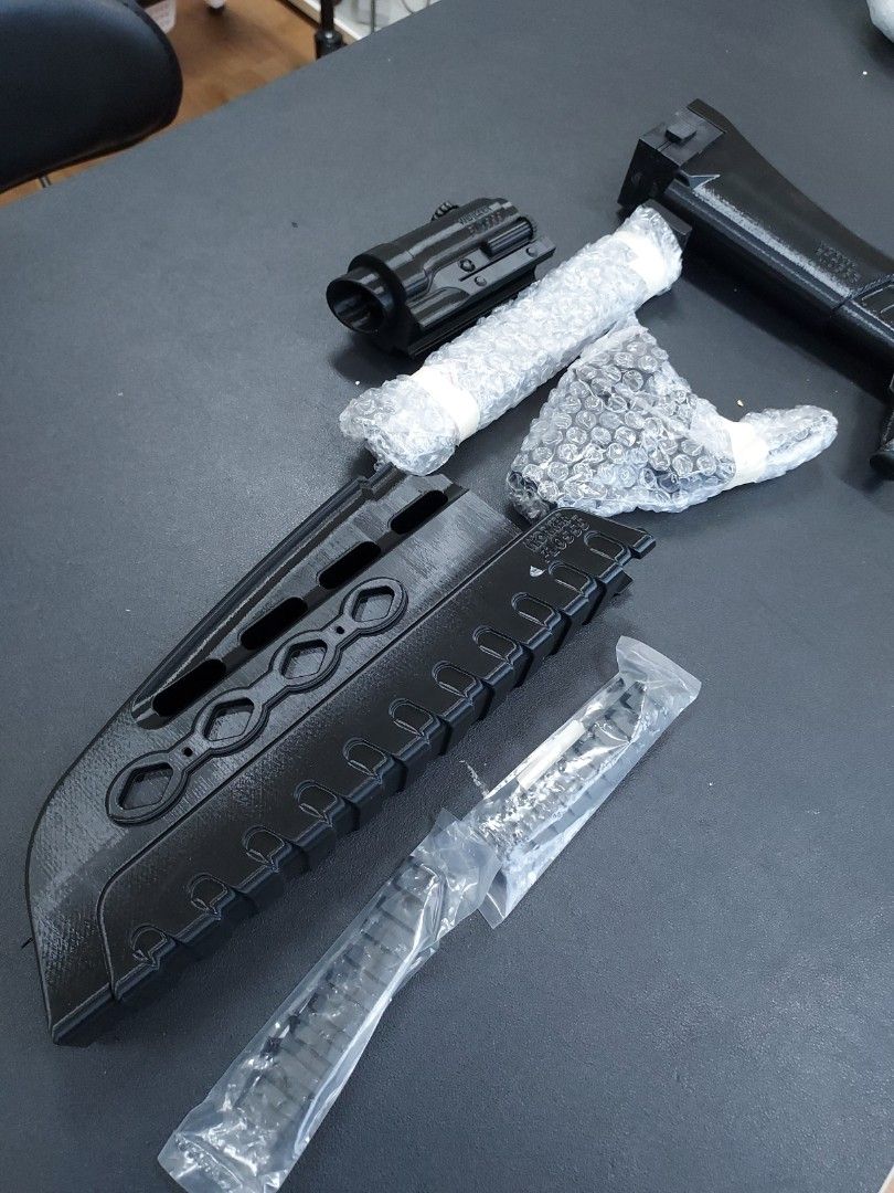 Nerf Worker XM - 8 Full Set Bodykit for Stryfe, Hobbies & Toys, Toys ...