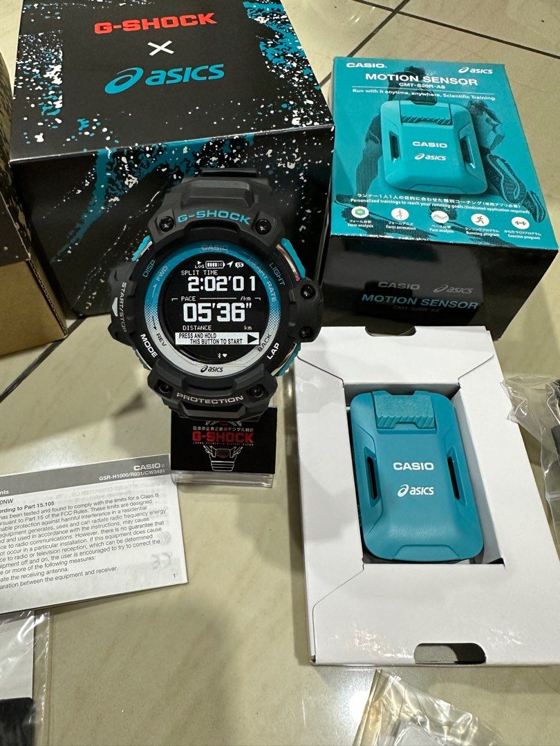 new g-shock gsr-h1000 asics limited edition, Men's Fashion, Watches ...