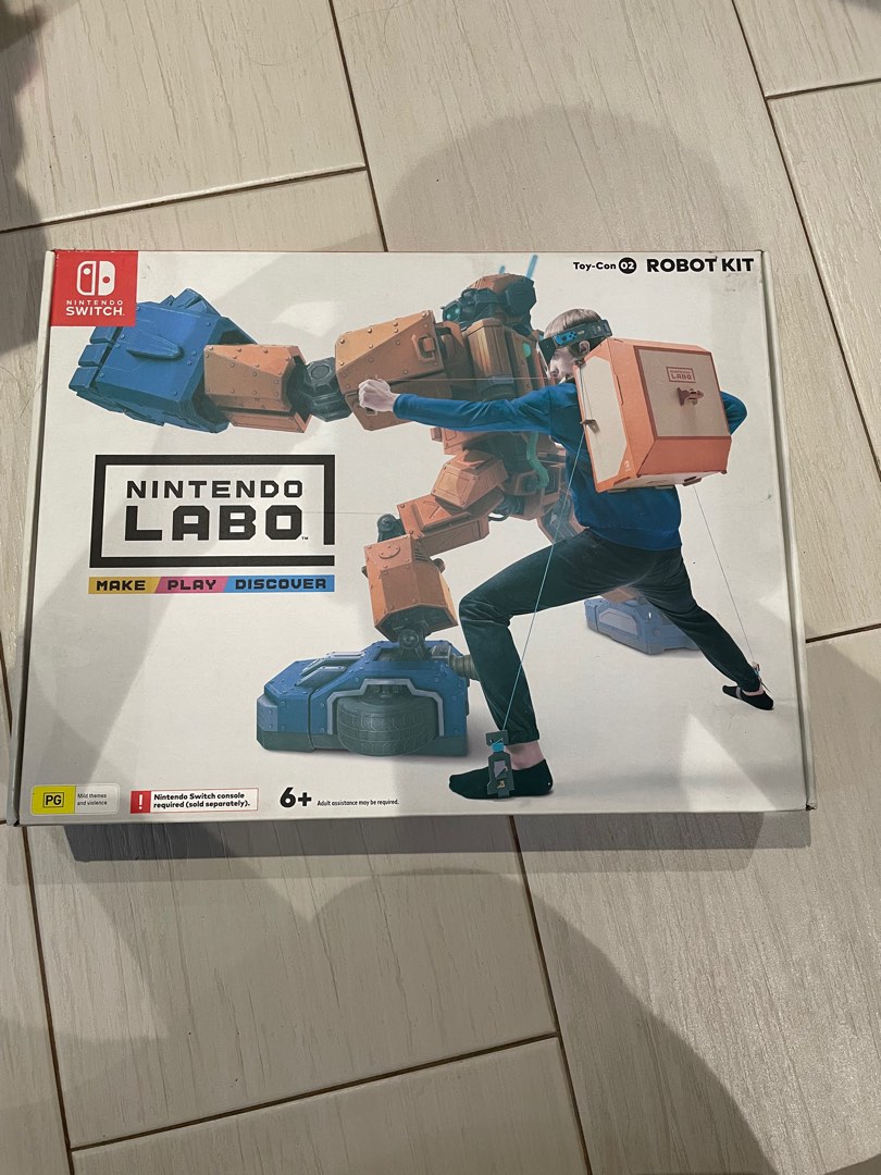 Nintendo Switch Labo Robot kit, Hobbies & Toys, Toys & Games on Carousell