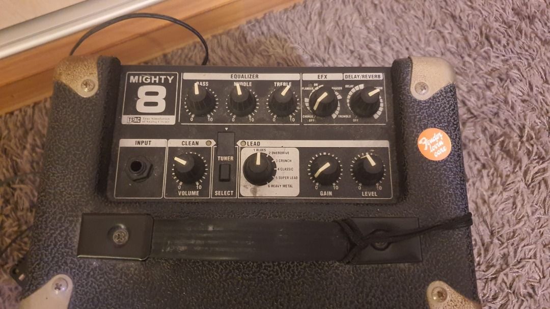 NuX MightY 8 Guitar Amplifier, Hobbies & Toys, Music & Media, Music ...