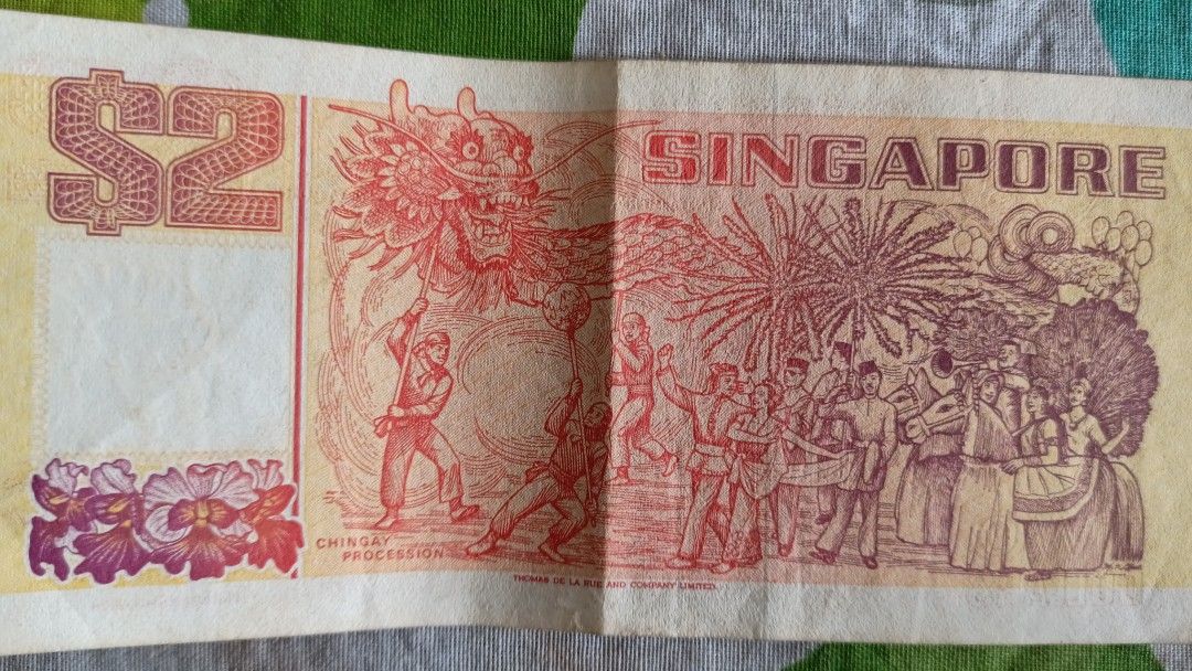 Old $2 Singapore note, Hobbies & Toys, Memorabilia & Collectibles ...