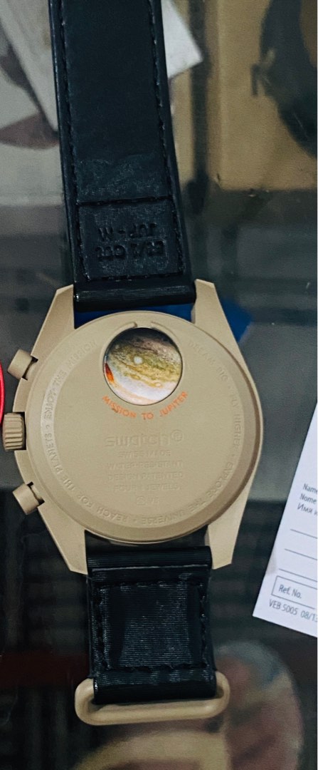 Omega swatch jupiter, Luxury, Watches on Carousell