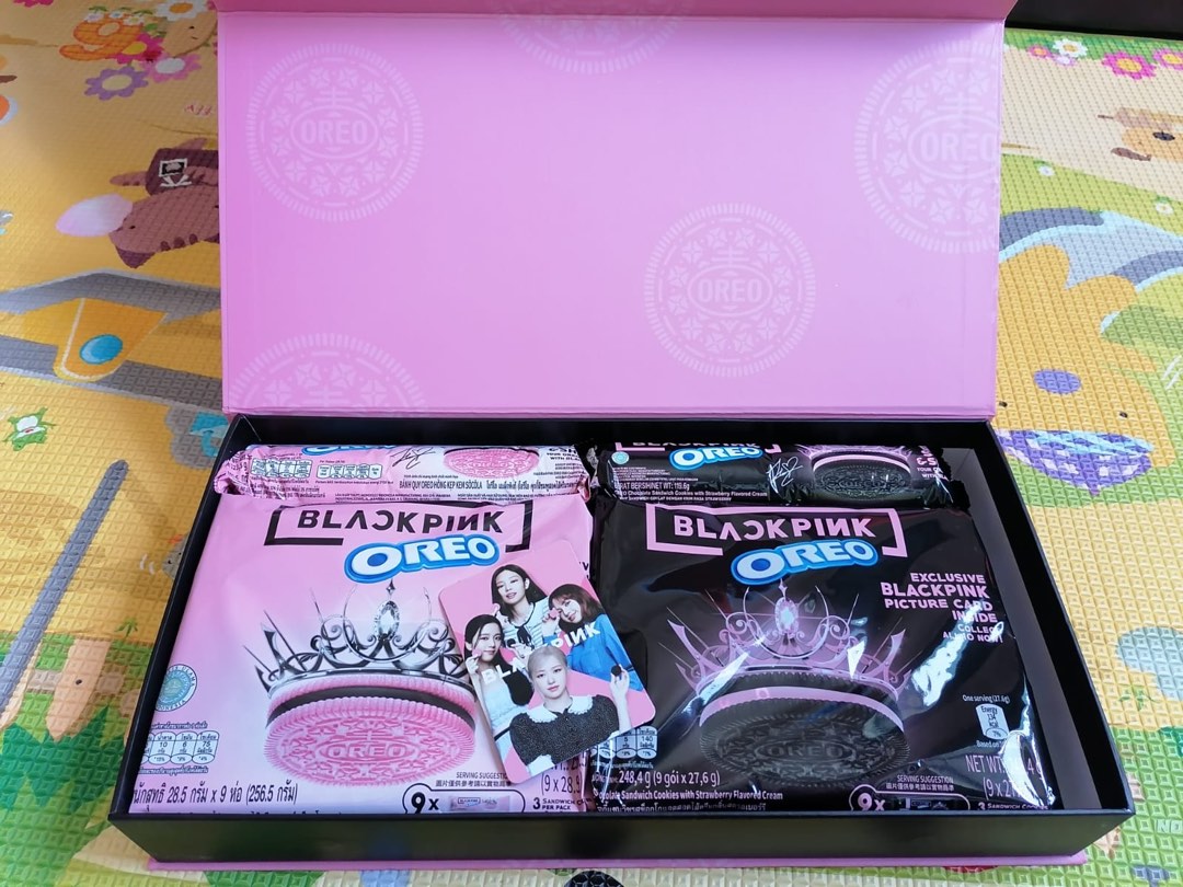 OREO X Blackpink limited edition bundle, Hobbies & Toys, Memorabilia ...
