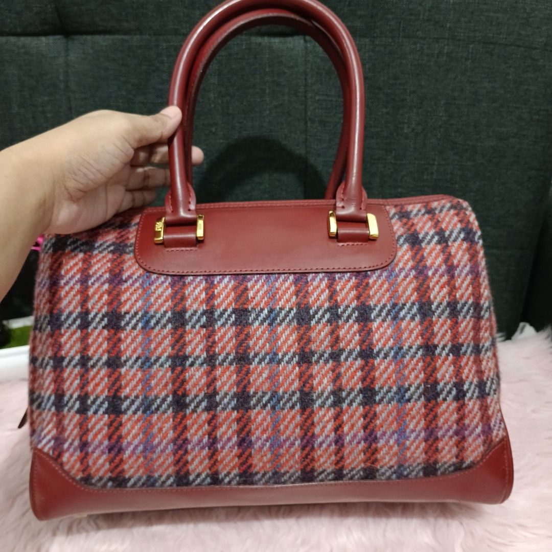 ORIGINAL DAKS TWEED DOCTORS BAG ( LIMITED ), Women's Fashion, Bags ...