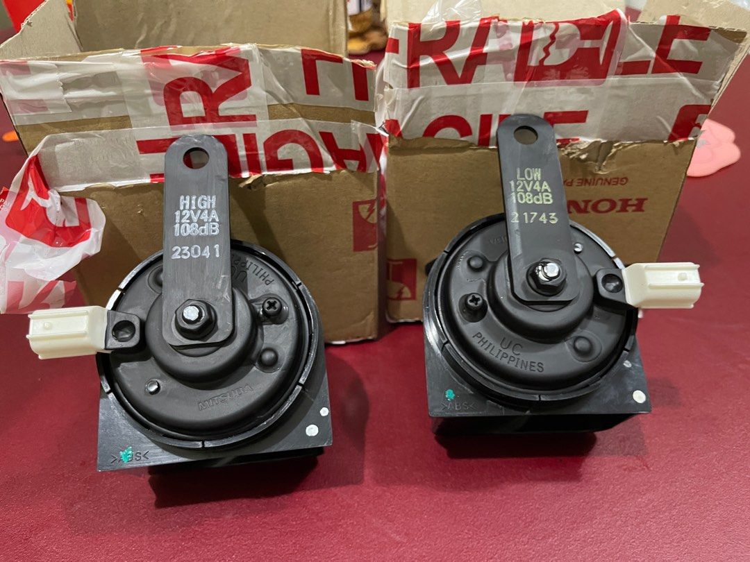 Original Honda horn mitsuba, Car Parts & Accessories, Lightings, Horns ...