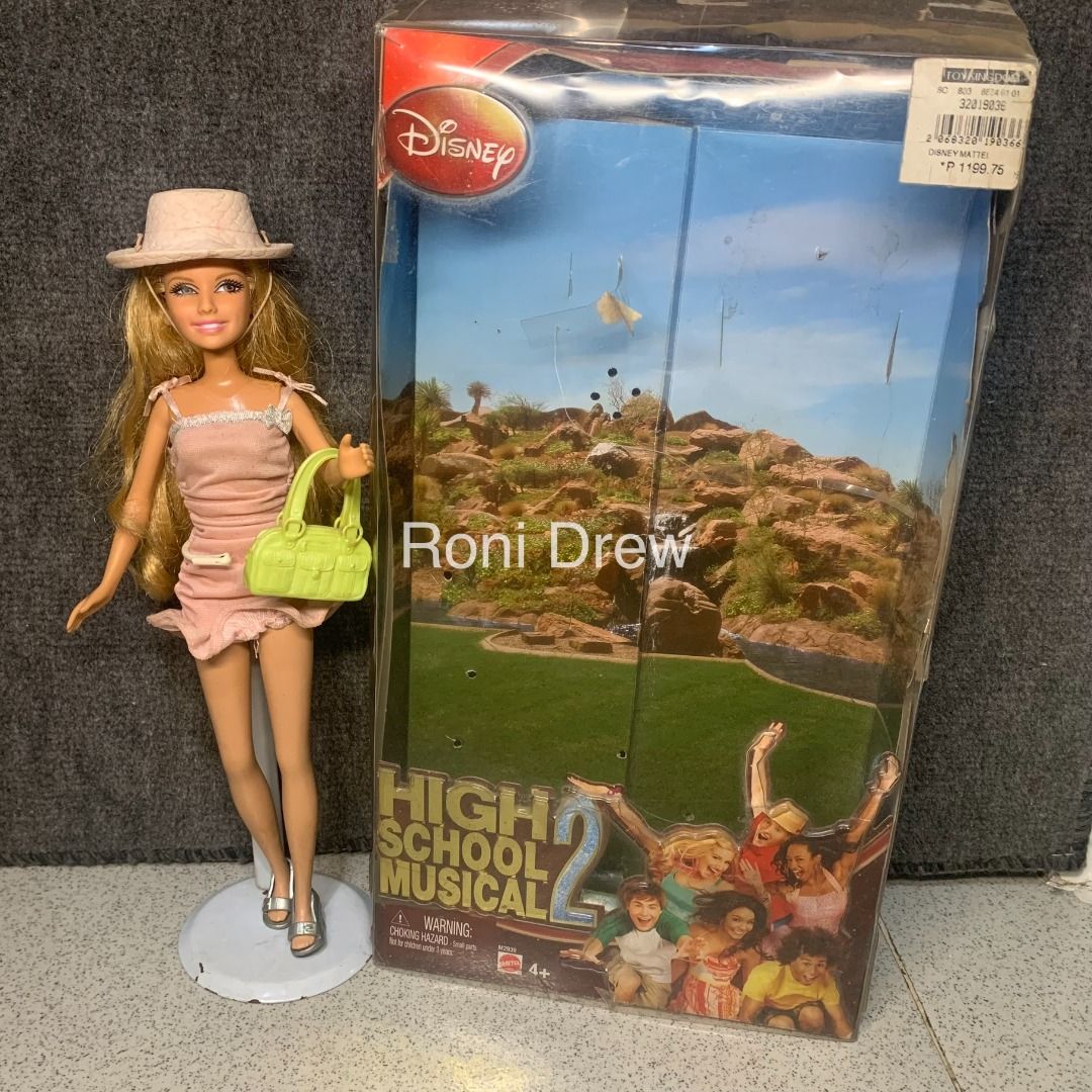Original Pre-loved High School Musical 2 Sharpay doll, Hobbies & Toys ...