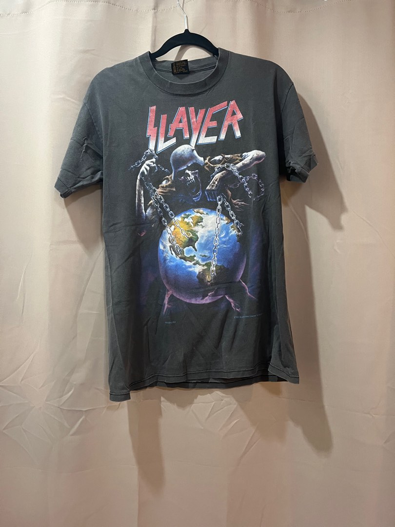 Original Slayer Shirt, Men's Fashion, Tops & Sets, Tshirts & Polo ...