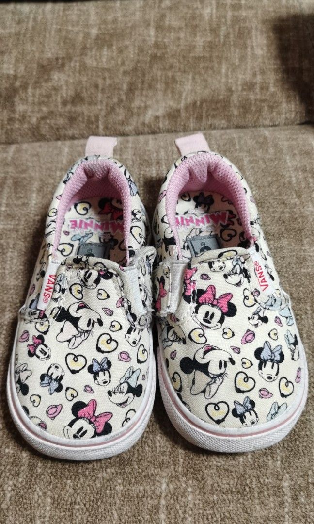 Original Vans x Disney Minnie on Carousell