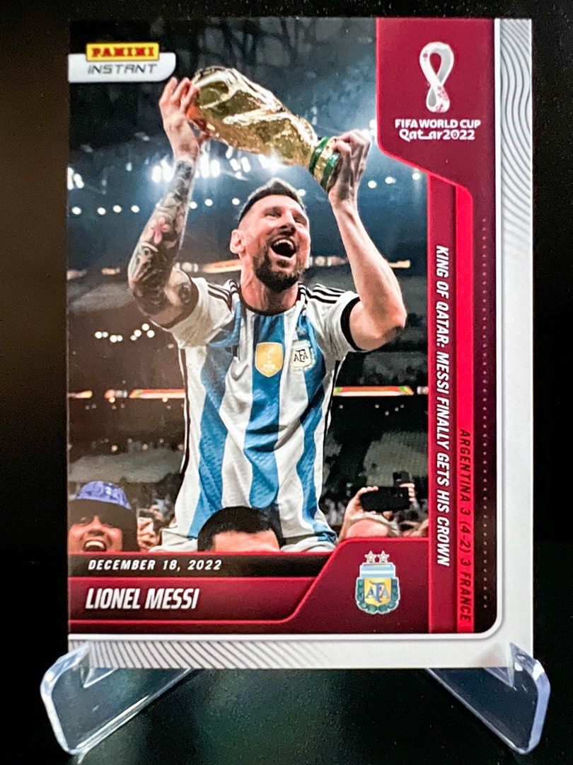 Panini Instant: Lionel Messi, Hobbies & Toys, Toys & Games on Carousell