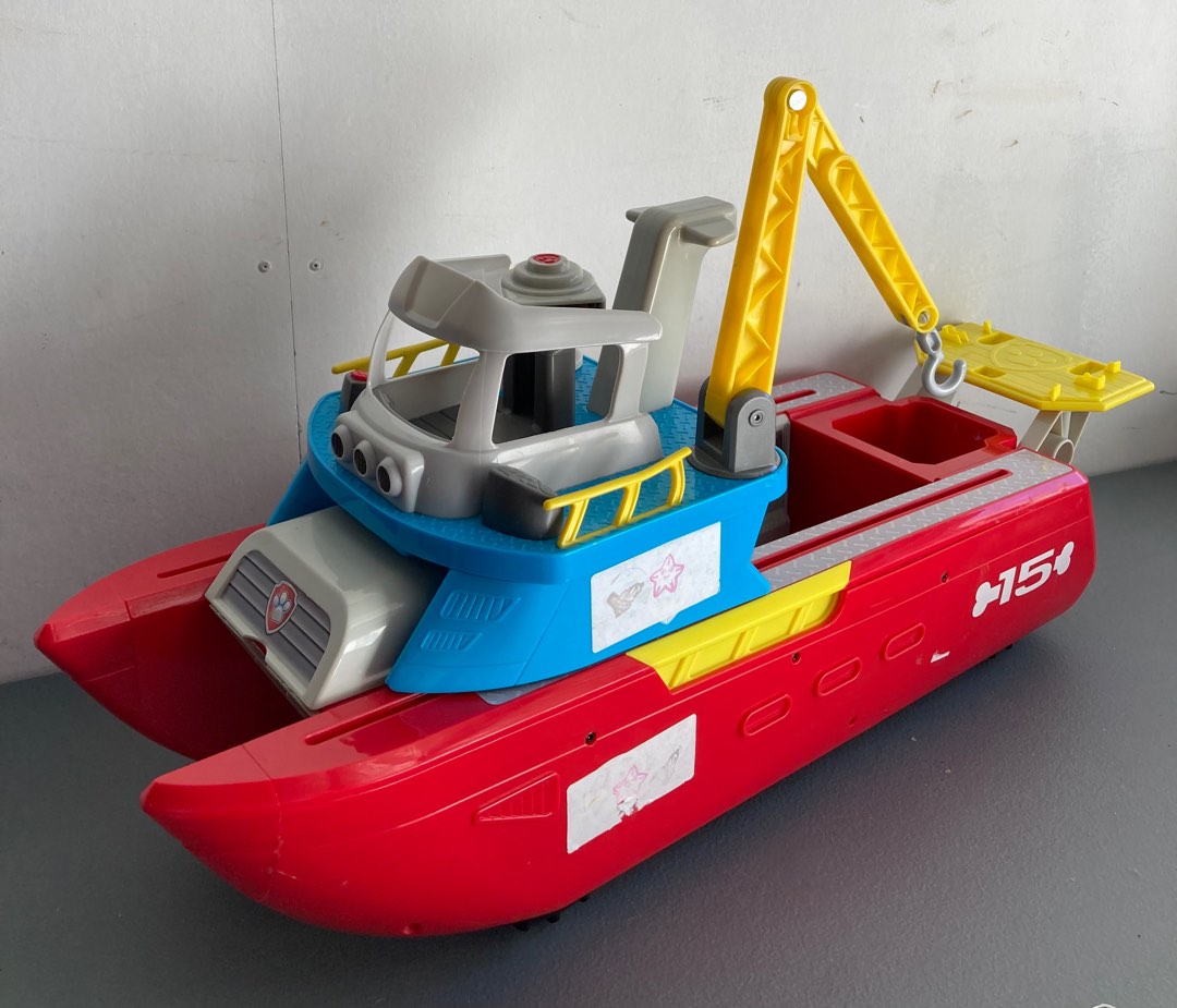 Paw Patrol Sea Patrol - Sea Patroller Transforming Vehicle with Lights ...