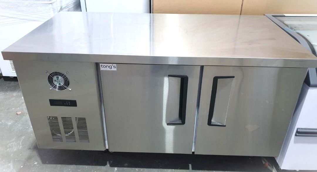 PDF1500 2 DOORS UNDERCOUNTER STAINLESS STEEL FREEZER BLOWER SYSTEM AUTO ...