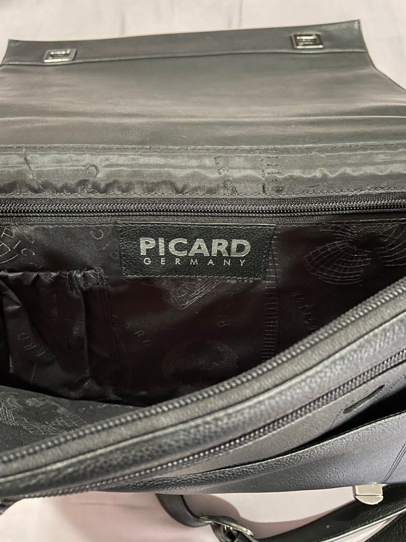 Picard leather briefcase sling bag, Men's Fashion, Bags, Briefcases on ...