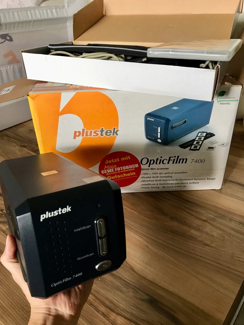Plustek 7400 35mm Film Scanner, Computers & Tech, Printers, Scanners ...