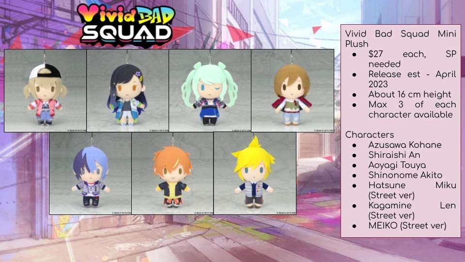 [PO] Project Sekai Mini Plush, Hobbies & Toys, Memorabilia ...