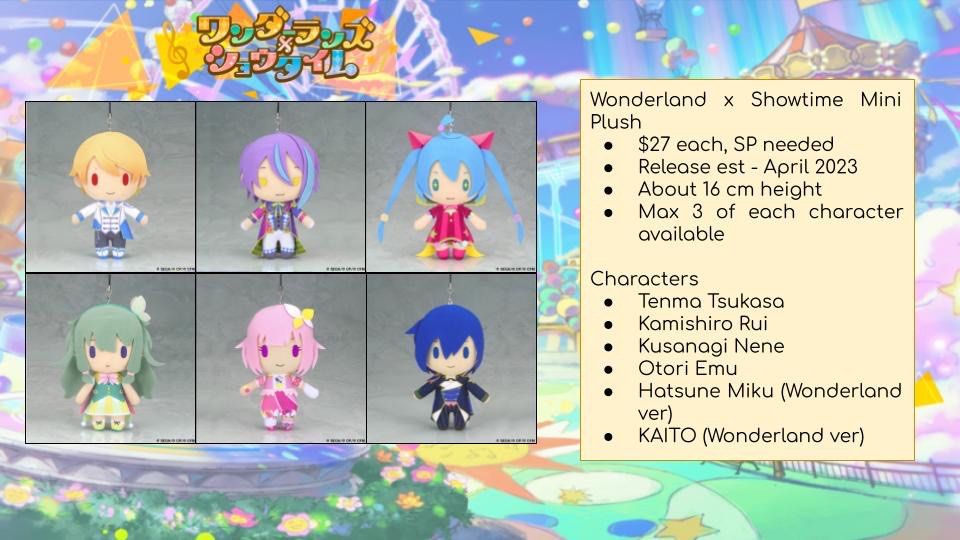 [PO] Project Sekai Mini Plush, Hobbies & Toys, Memorabilia ...