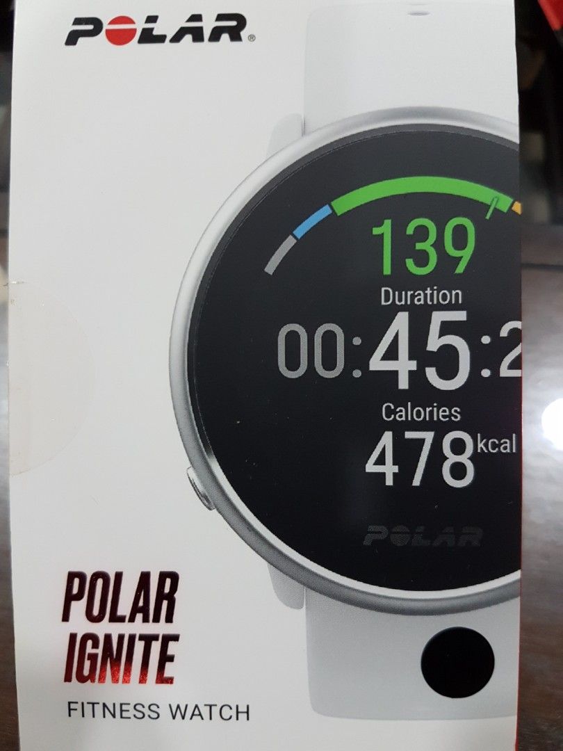 Polar Ignite Fitness Tracker Watch, Sports Equipment, Exercise ...