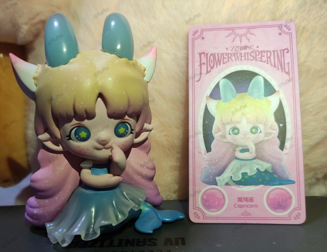 Pop Mart Zodiac Flower Whispering: Capricorn, Hobbies & Toys ...