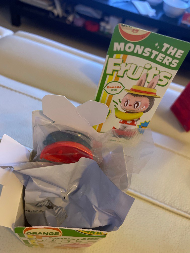 Popmart Labubu The Fruits Banana, Hobbies & Toys, Toys & Games on Carousell