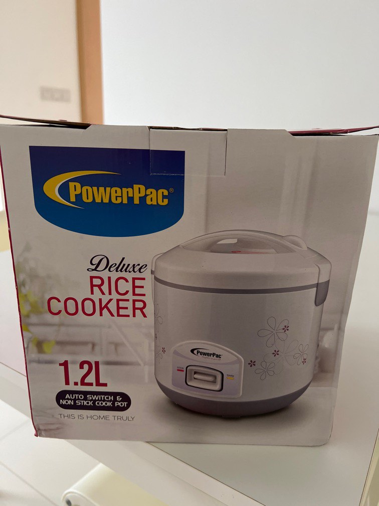 Power Pac rice cooker 1.2l, TV & Home Appliances, Kitchen Appliances ...