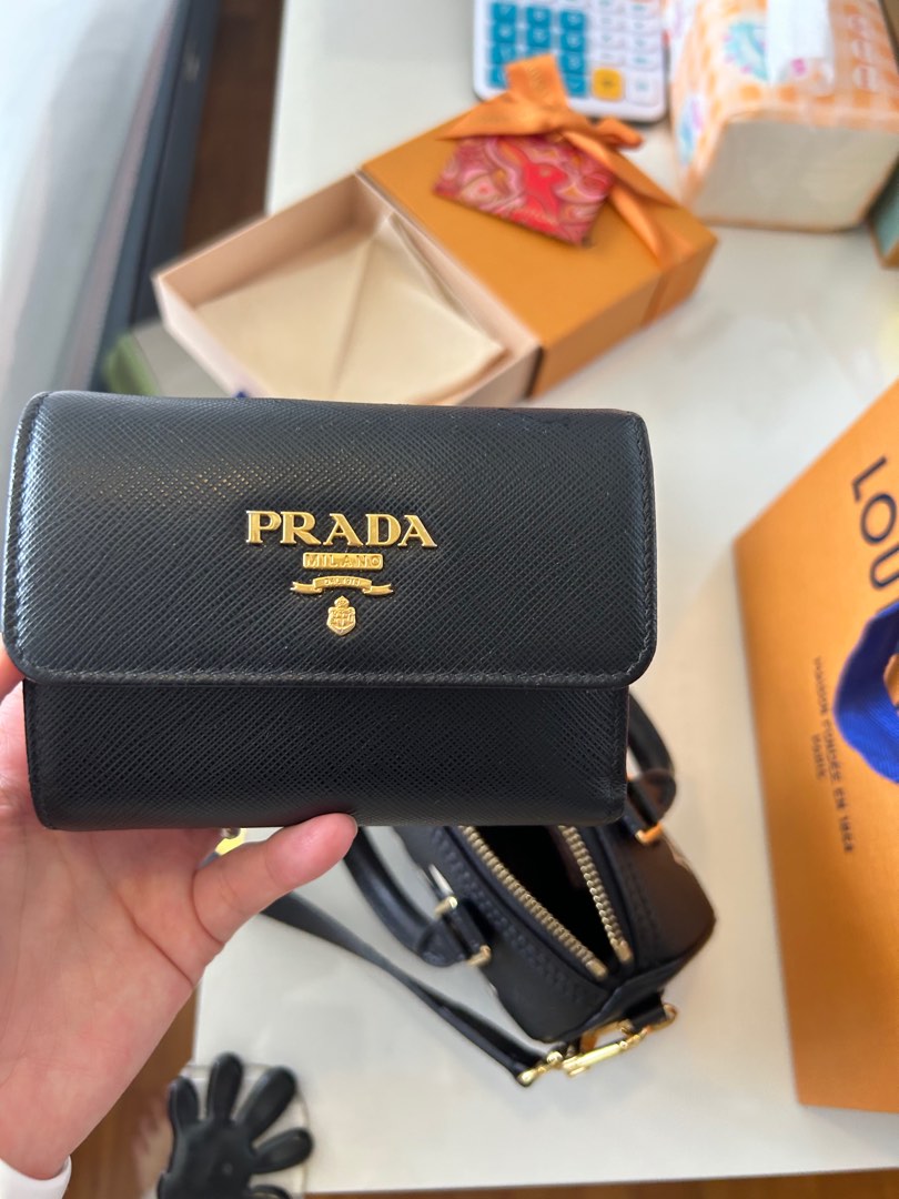 Prada wallet, Women's Fashion, Bags & Wallets, Wallets & Card Holders ...