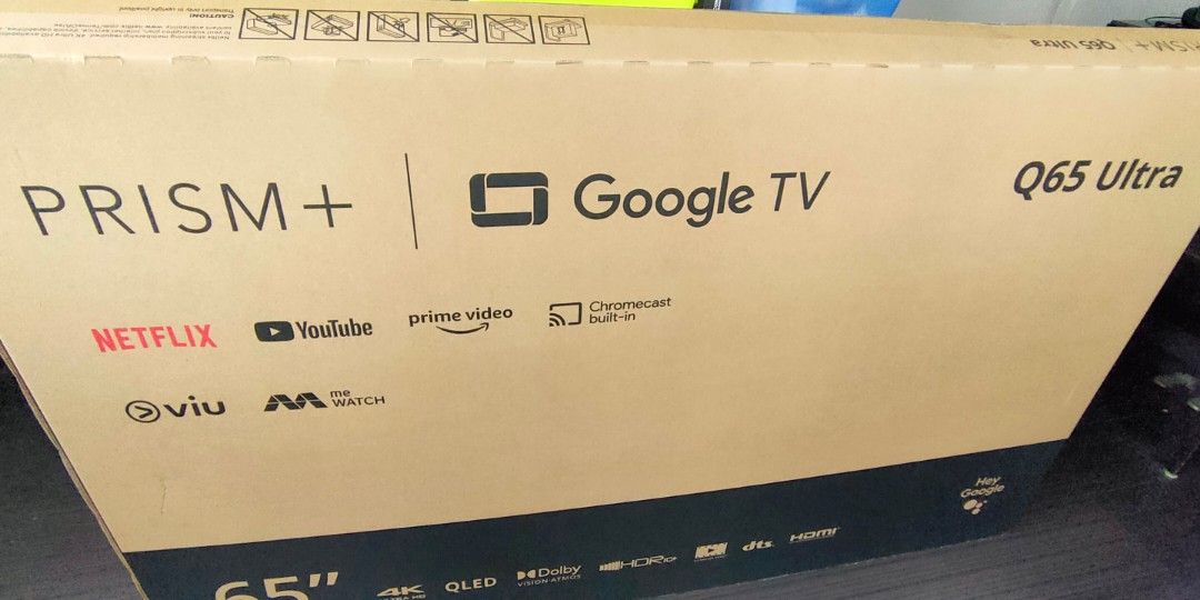 Prism+ Google TV Q65 Ultra Box, TV & Home Appliances, TV & Entertainment, TV Parts & Accessories ...