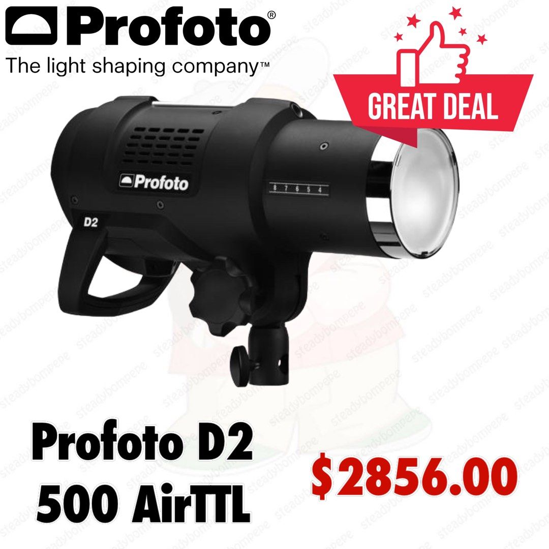 Profoto D2 500 AirTTL, Photography, Photography Accessories, Lighting ...