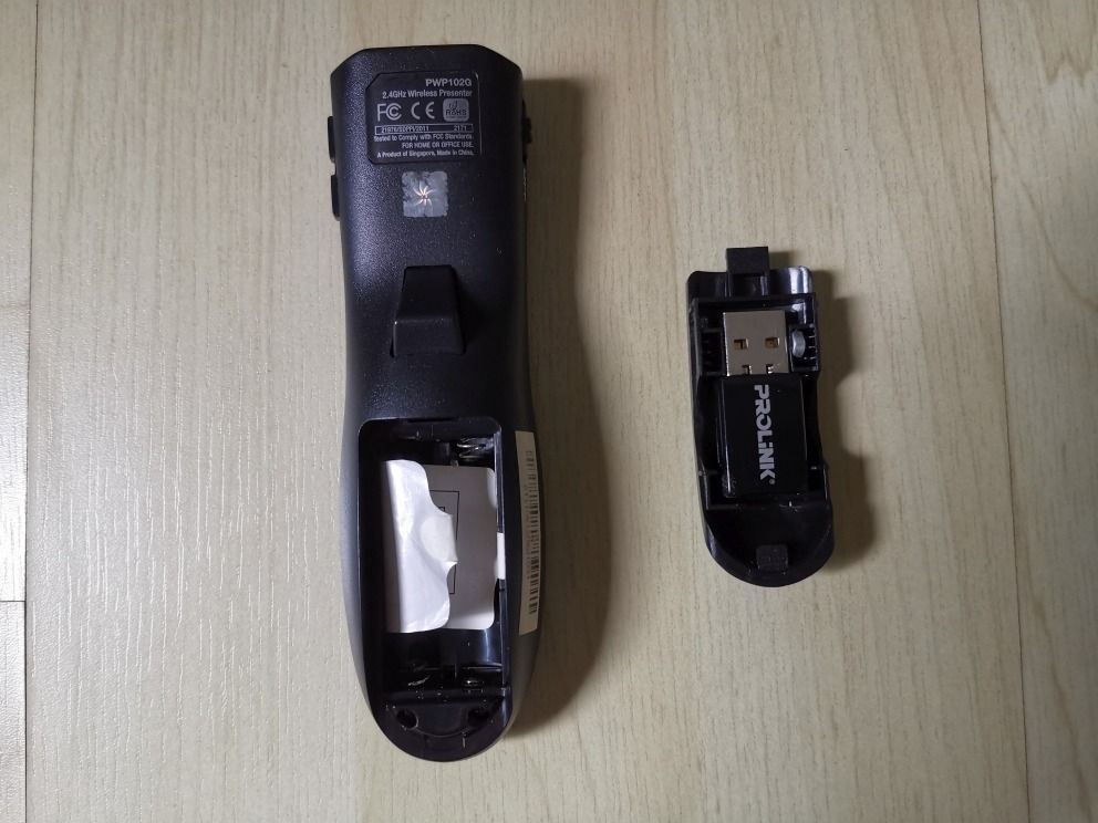 Prolink PWP102G Wireless Laser Pointer Presenter (with Carry Pouch ...