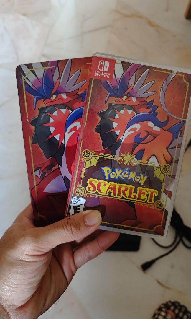 ps4 slim 500gb/pokemon scarlet, Video Gaming, Video Game Consoles ...