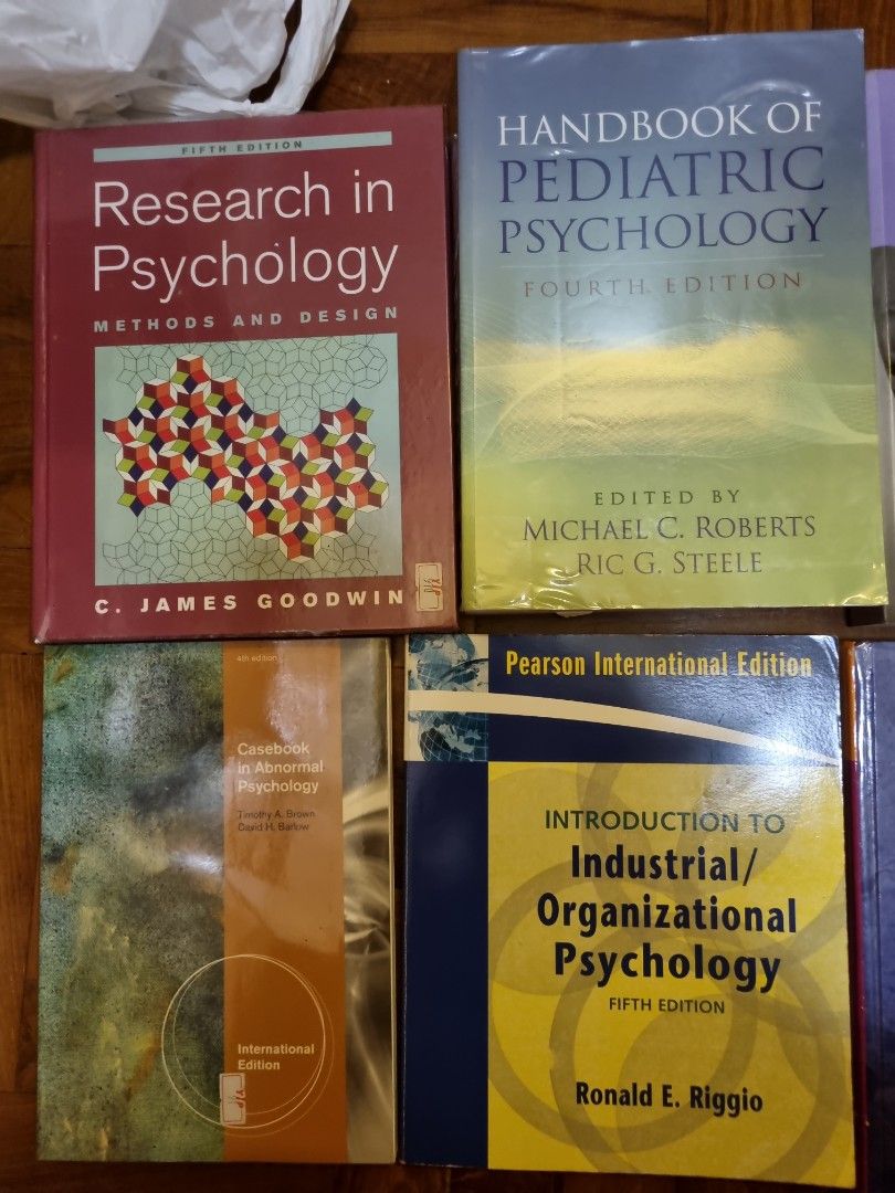 Psychology textbooks (tertiary, University, NUS, FASS), Hobbies & Toys ...