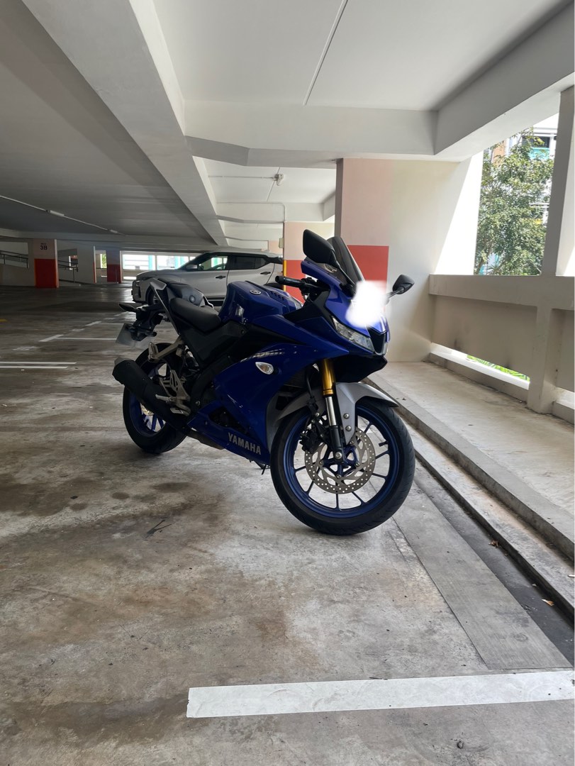 R15 V3 2021, Motorcycles, Motorcycles for Sale, Class 2B on Carousell