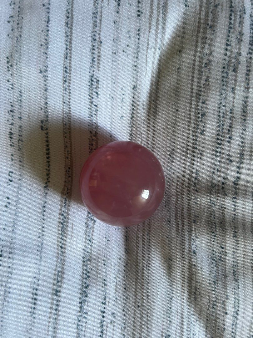 Raspberry Pink Madagascar Rose Quartz, Women's Fashion, Jewelry ...