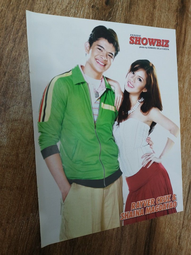 Rayver Cruz & Shaina Magdayao - INSIDE SHOWBIZ MAGAZINE POSTER, Hobbies ...
