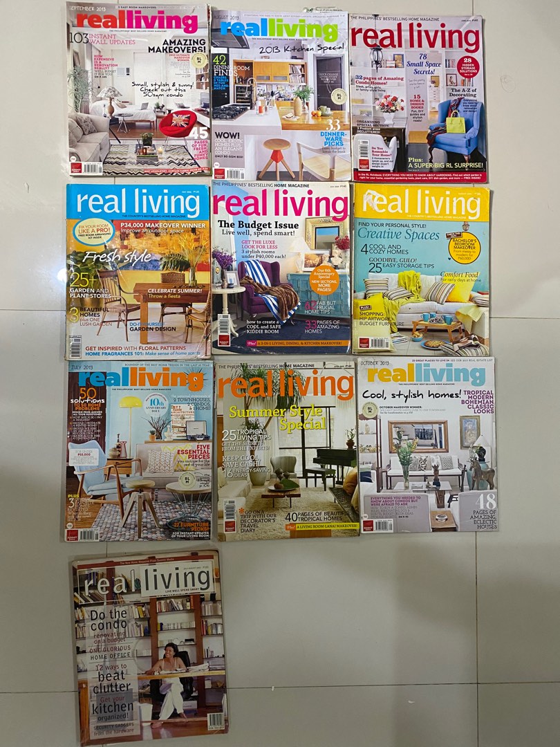 Real Living Magazine/ Magazines, Hobbies & Toys, Books & Magazines ...