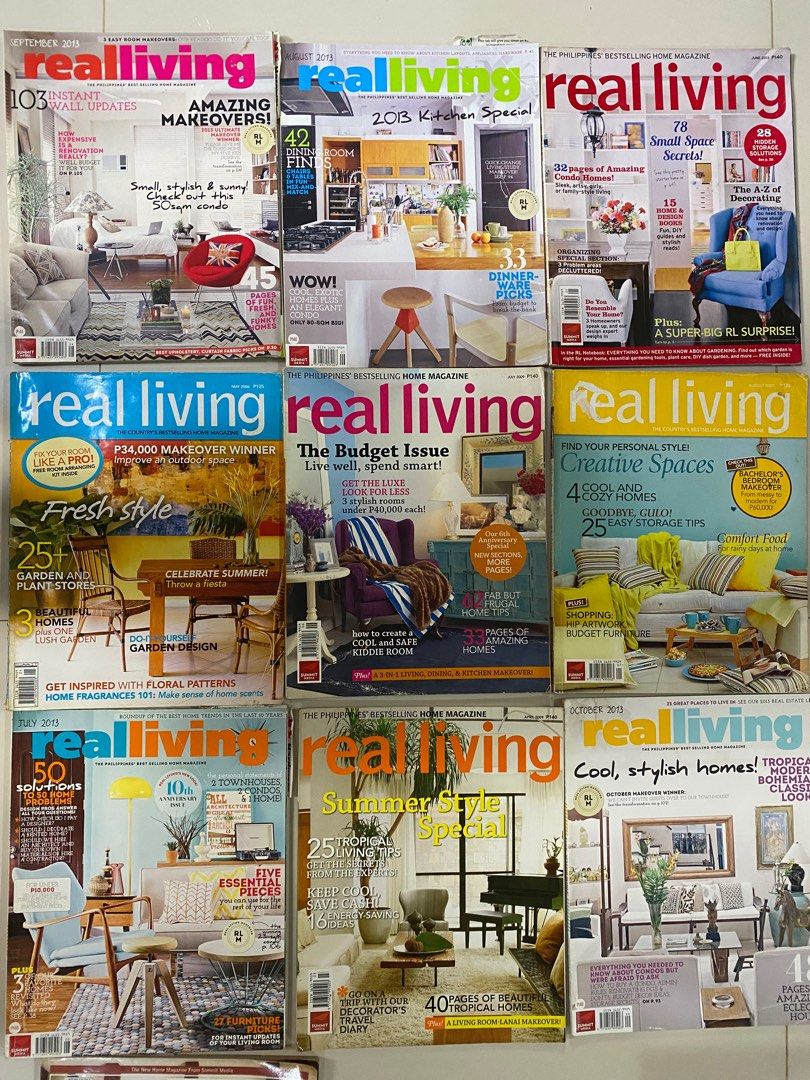 Real Living Magazine/ Magazines, Hobbies & Toys, Books & Magazines ...