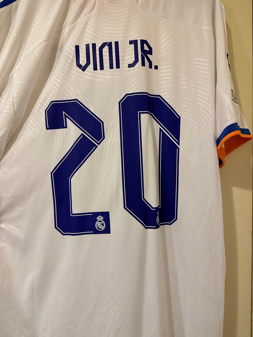 Real Madrid Vini Jr UCL Authentic Fan version Jersey Adidas 2XL, Men's ...