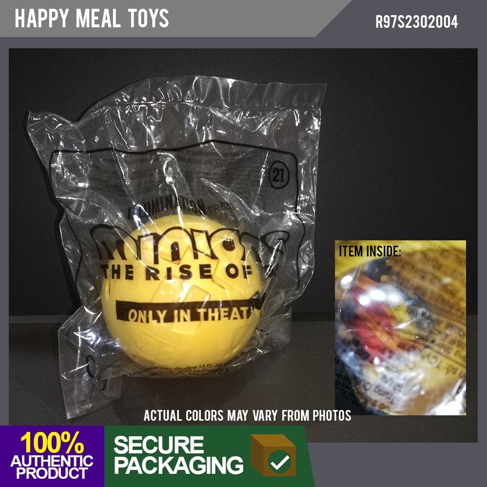 Red Robe Minion #21 (Minions: The Rise of Gru) [McDonald's PH Happy ...