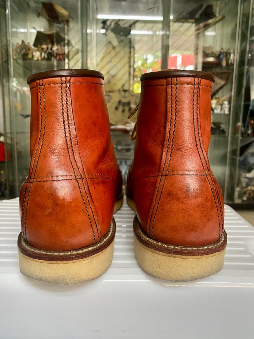 Redwing classic moc toe boots in Oro legacy brown leather , Men's ...