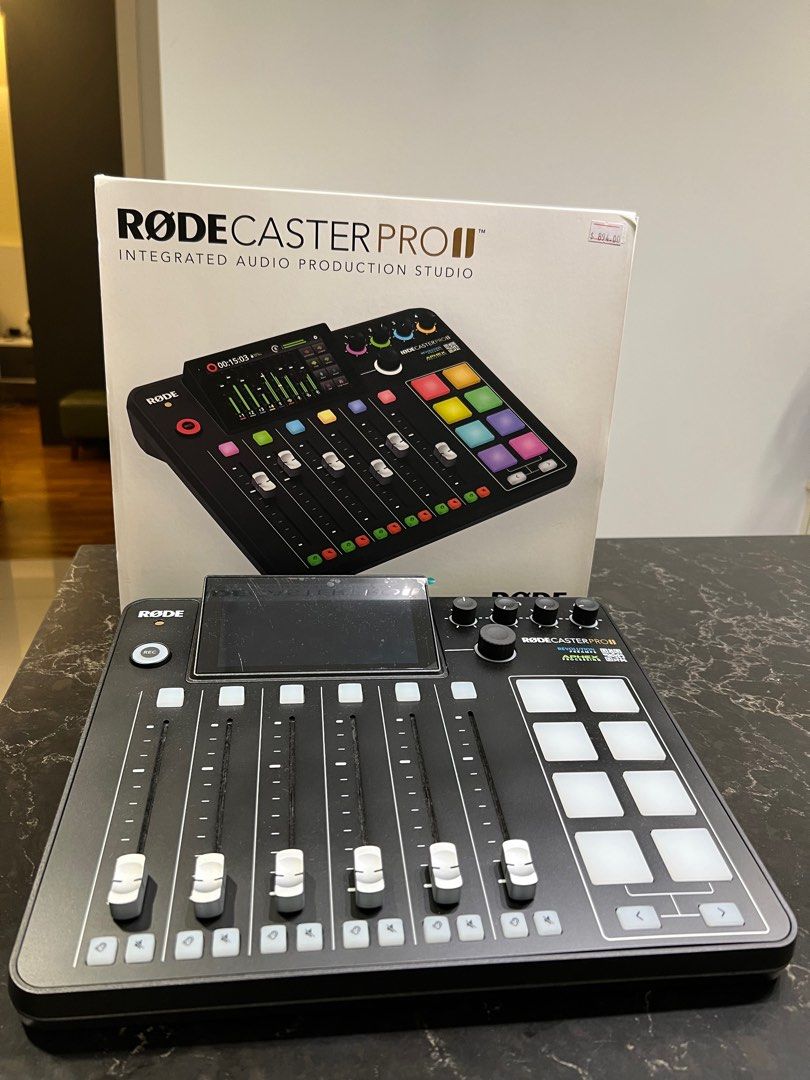 Rode Caster Pro II, Audio, Voice Recorders on Carousell