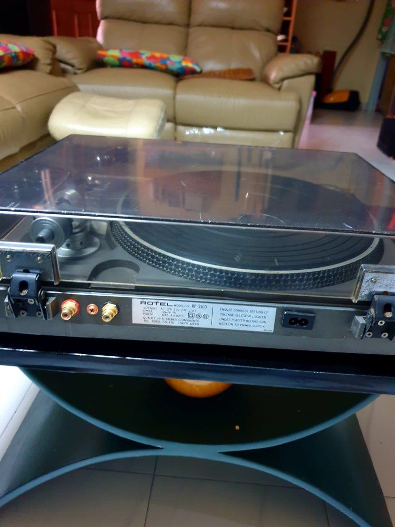 ROTEL Turntable RP-3300, Audio, Other Audio Equipment on Carousell