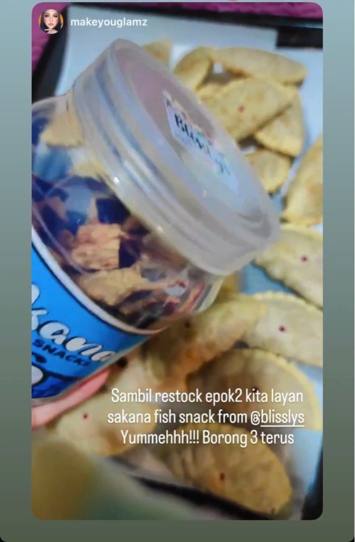 Sakana fish snacks, Food & Drinks, Beverages on Carousell
