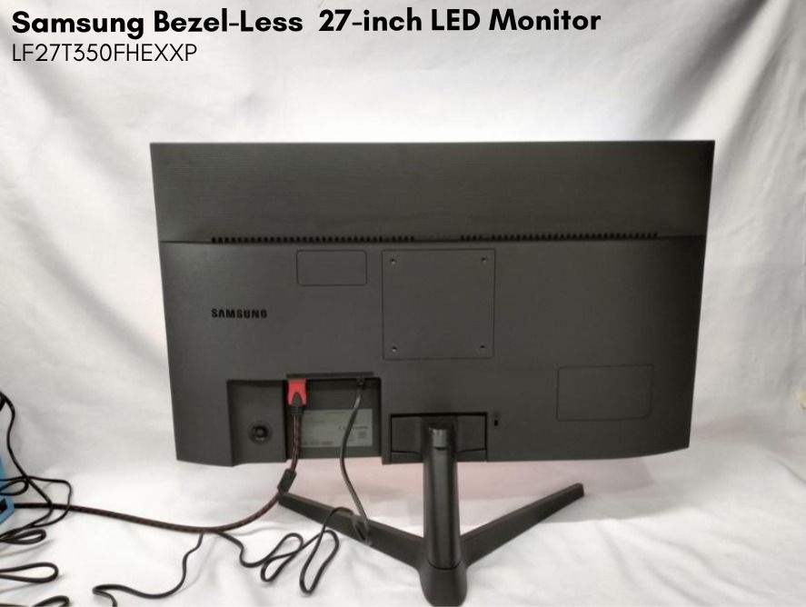 Samsung Bezel-Less LF27T350FHEXXP 27-inch LED Monitor, Computers & Tech ...