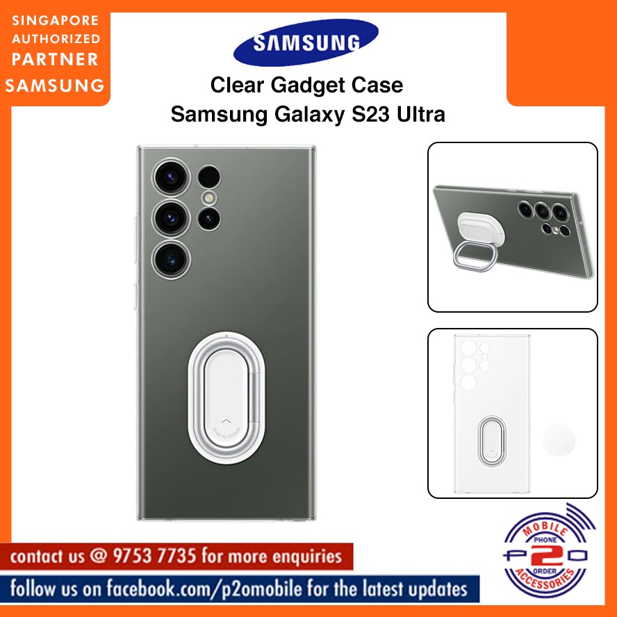 Samsung Clear Gadget Case - Galaxy S23 Ultra / Galaxy S23+ / Galaxy S23 ...