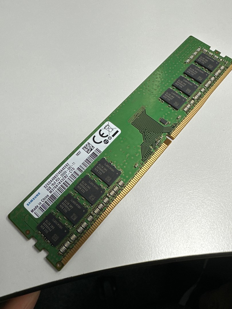 Samsung DDR4 Desktop 8GB Ram 2666MHZ (last two!!), 電腦＆科技, 桌上電腦 - Carousell