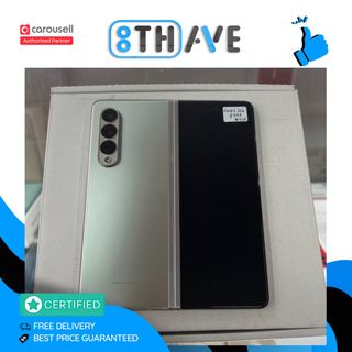 Samsung Z Fold 3 Silver 256GB #1209, Mobile Phones & Gadgets, Mobile ...
