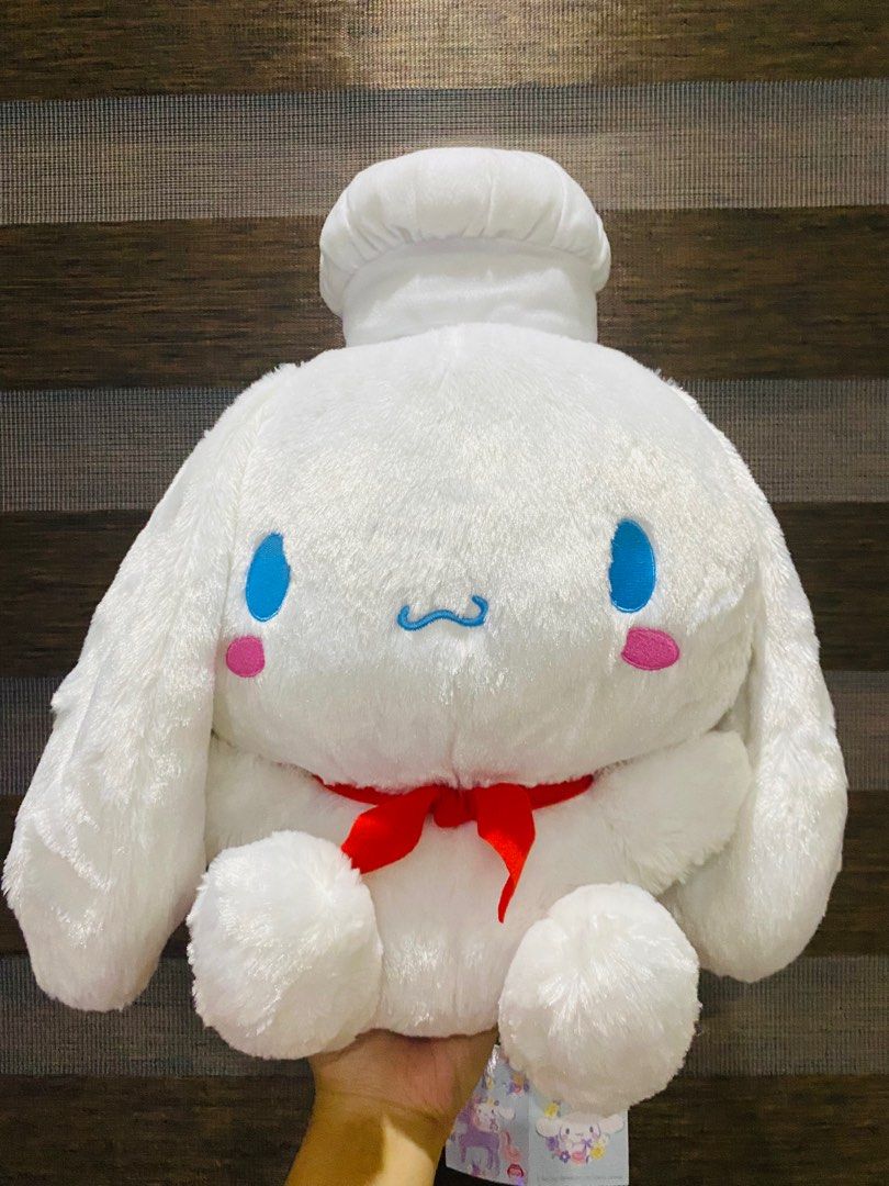 Sanrio Cinnamoroll Chef red scarf plush, Hobbies & Toys, Toys & Games ...